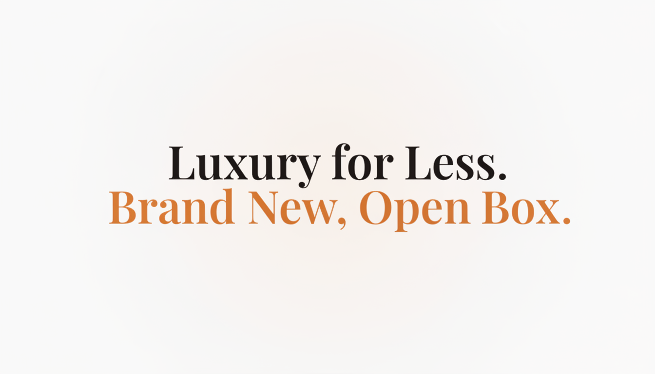 Open Lux Collections | Luxury for Less